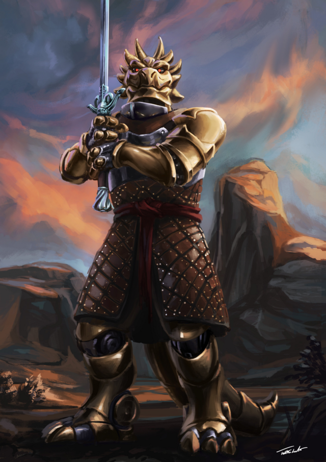 Cyber Draco-Orc (Player Race) - The Quelmar Wiki