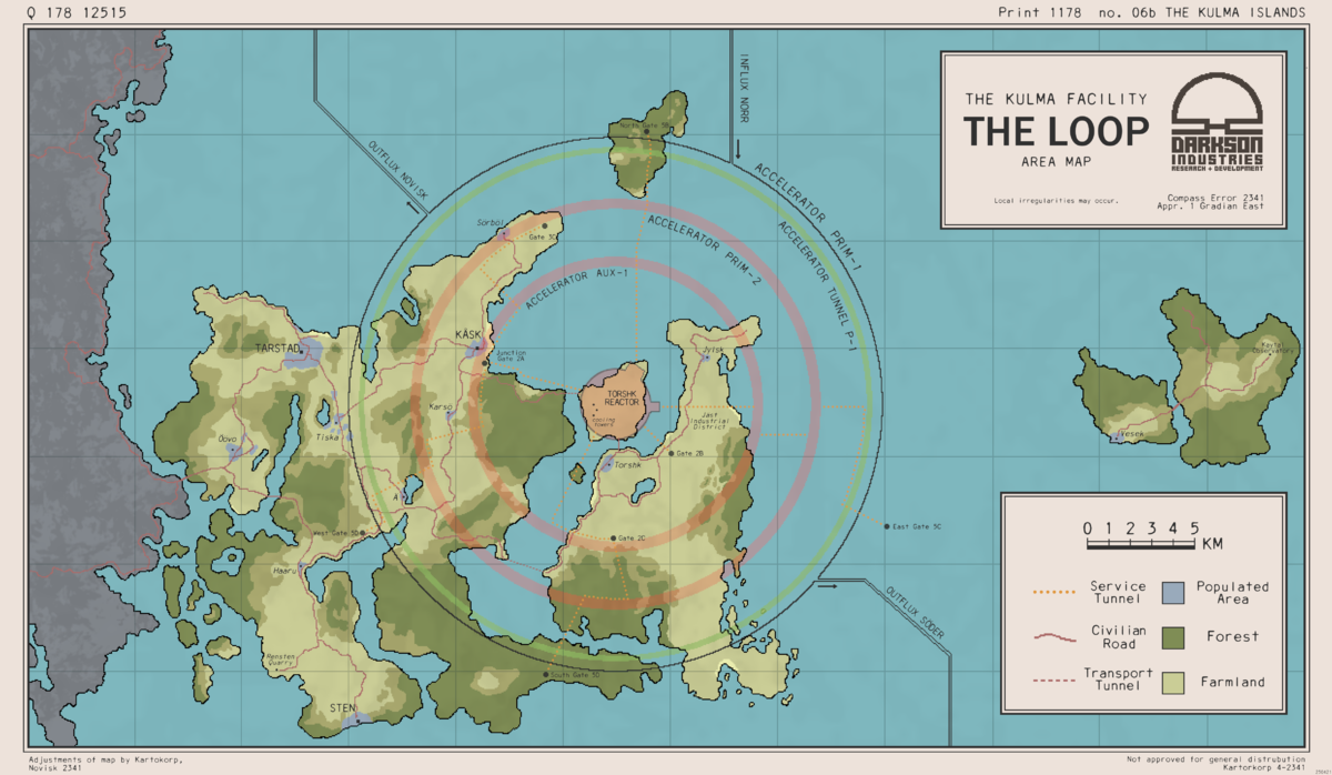 Map of Kulma - The Quelmar Wiki